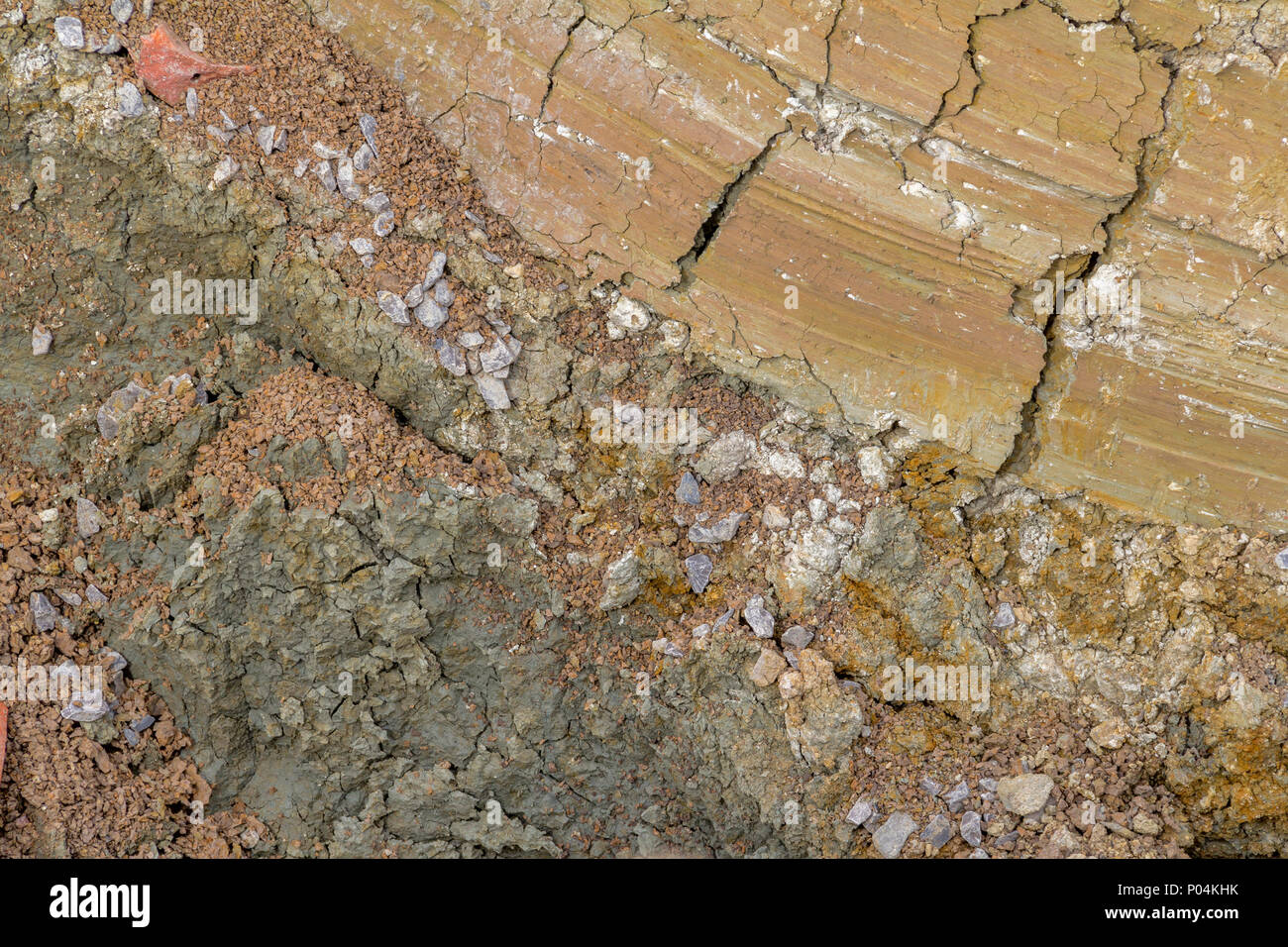 Fissured clay texture hi-res stock photography and images - Alamy