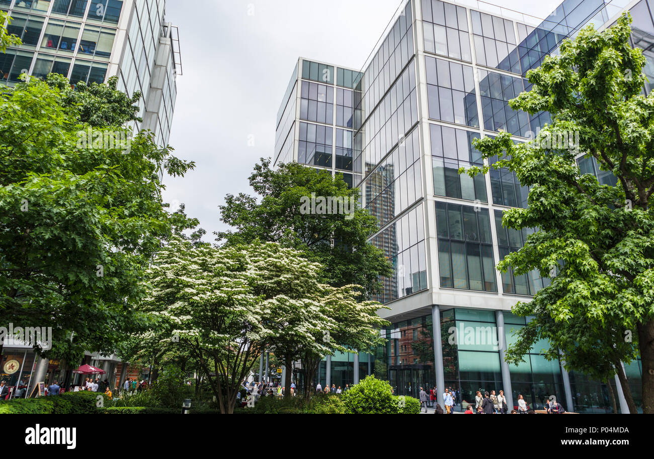 One Bishops Square, Spitalfields, E1, London modern headquarters offices of leading UK magic ...