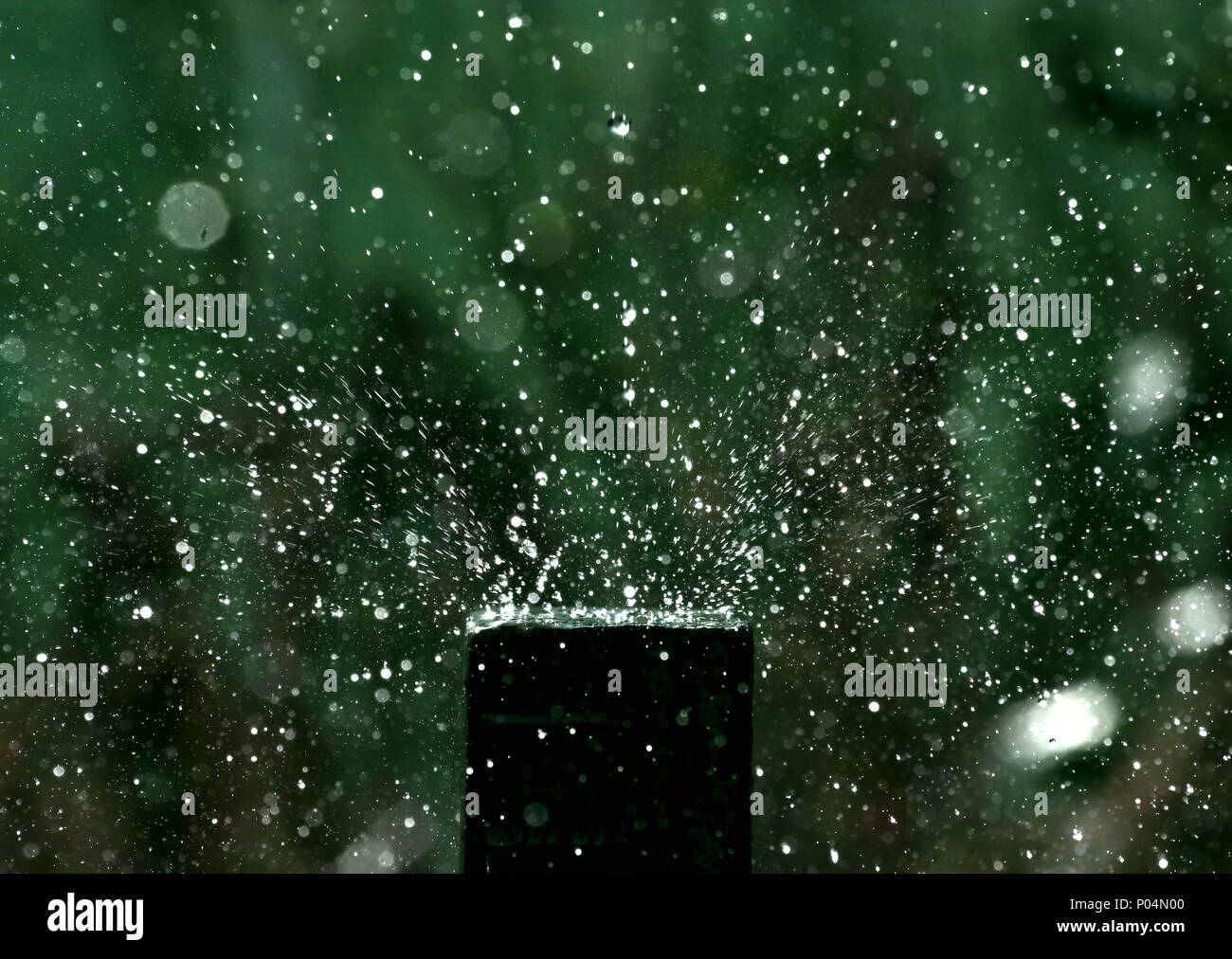 Gate with raindrops hi-res stock photography and images - Alamy