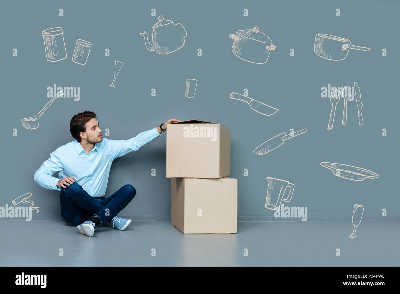 Exciting new flat hi-res stock photography and images - Alamy