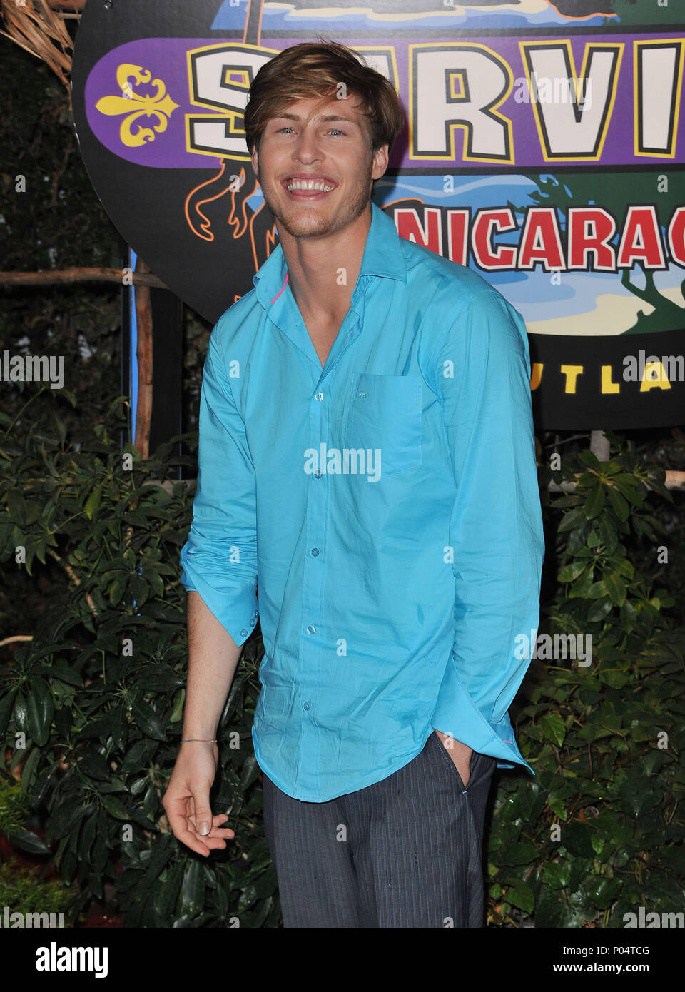 Judson 'fabio' Birza - Survivor- Nicaragua Finale on the CBS lot in Los ...