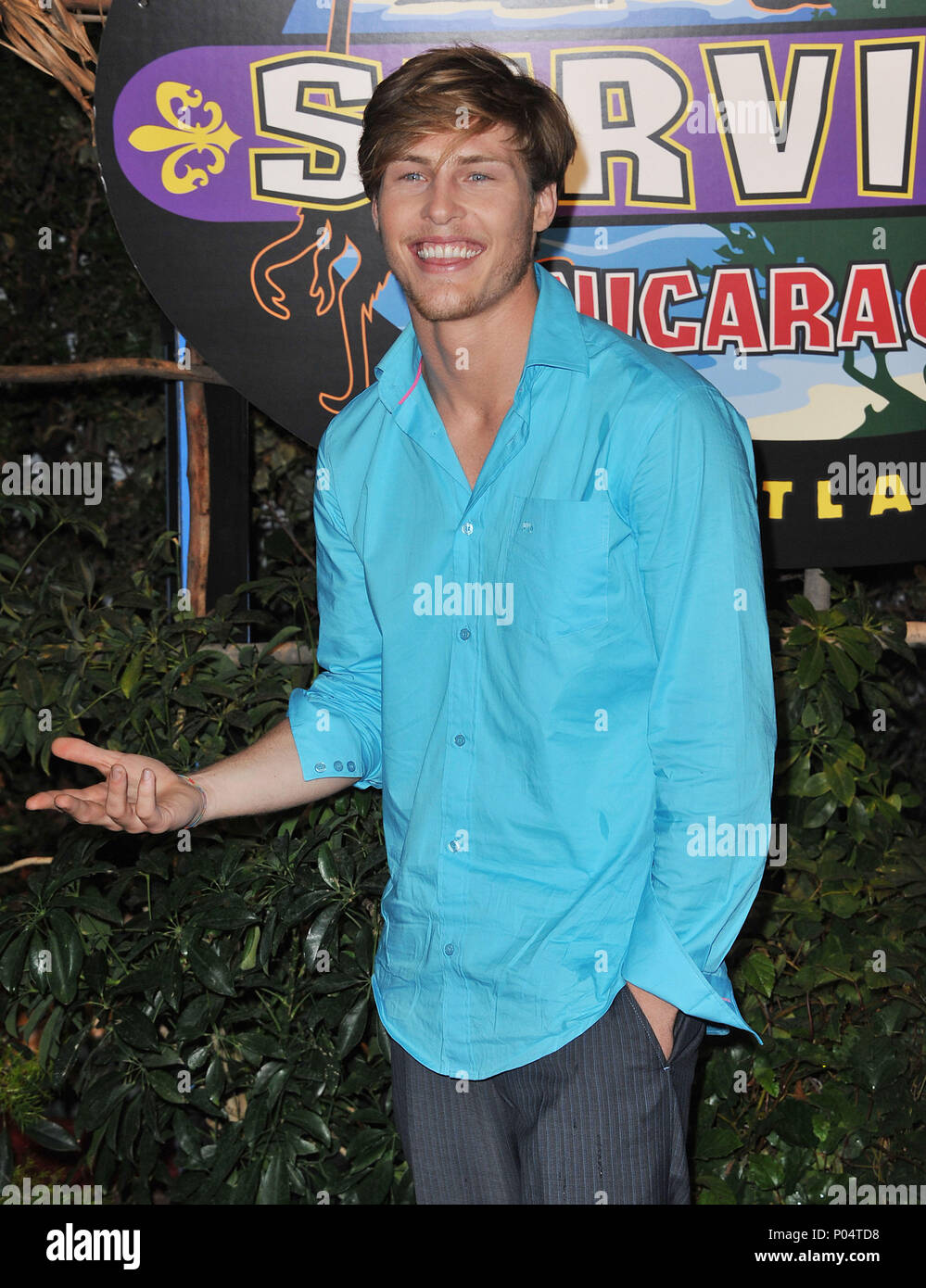Judson 'fabio' Birza - Survivor- Nicaragua Finale on the CBS lot in Los ...