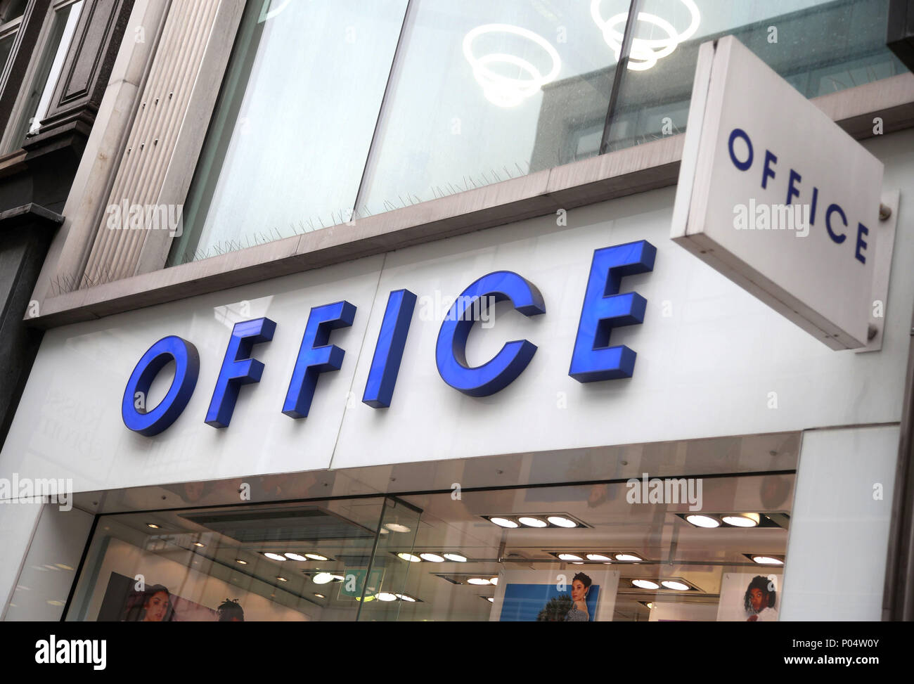 A branch of Office on Oxford Street, central London Stock Photo - Alamy