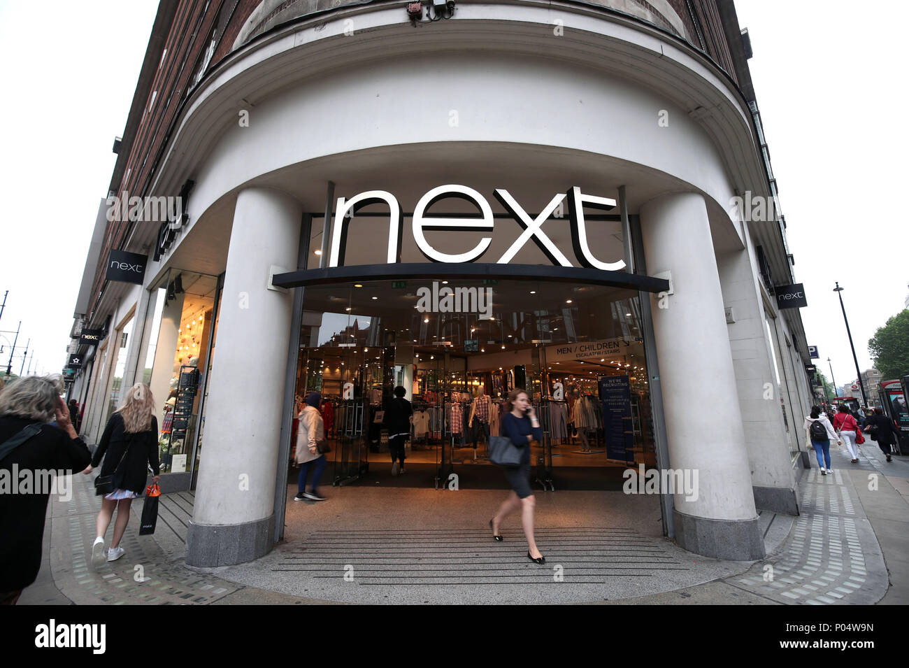 A branch of Next on Oxford Street, central London Stock Photo - Alamy