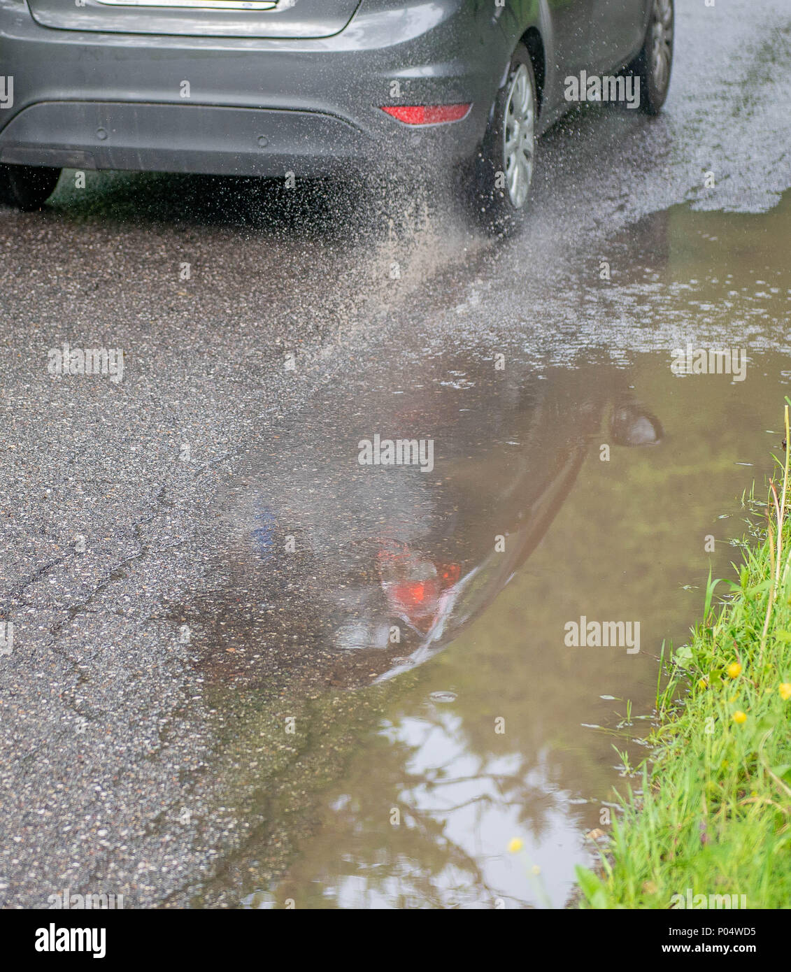 Wet surface national road hi-res stock photography and images - Alamy