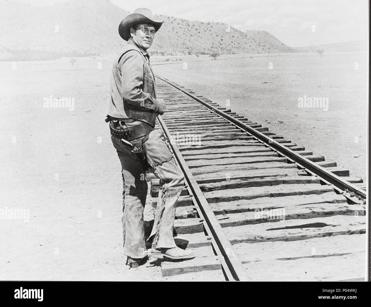 Original Film Title: THE TRAIN ROBBERS. English Title: THE TRAIN ...