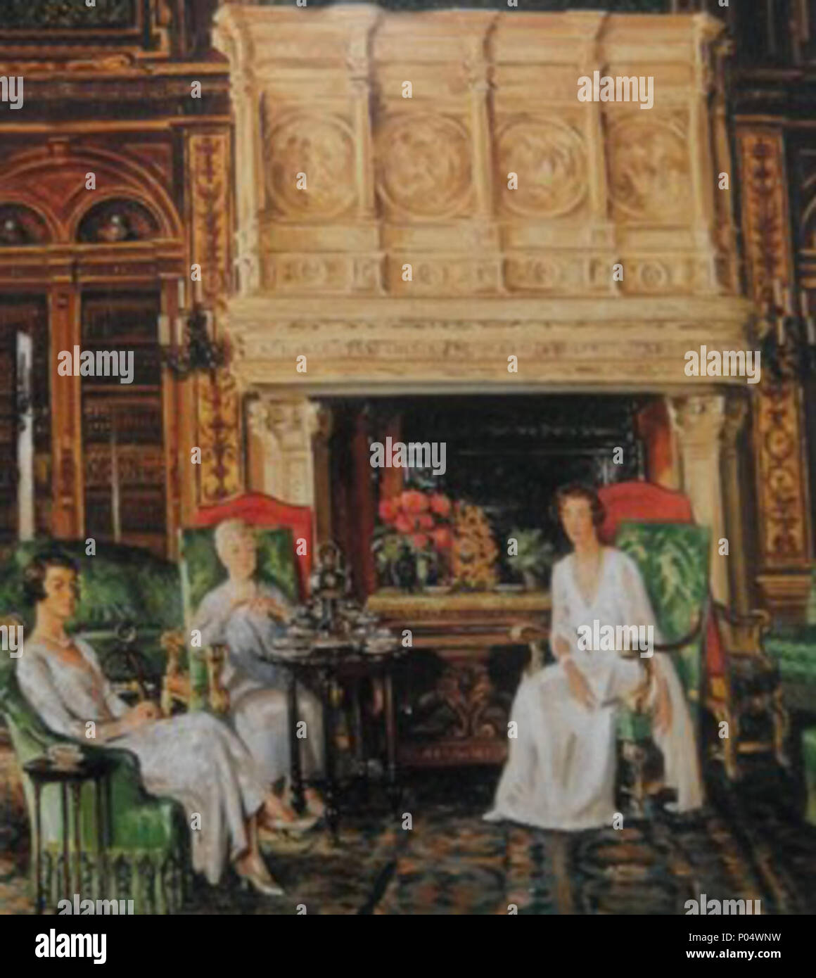 . English: 1932: Mrs. Cornelius Vanderbilt, II and her daughters ...