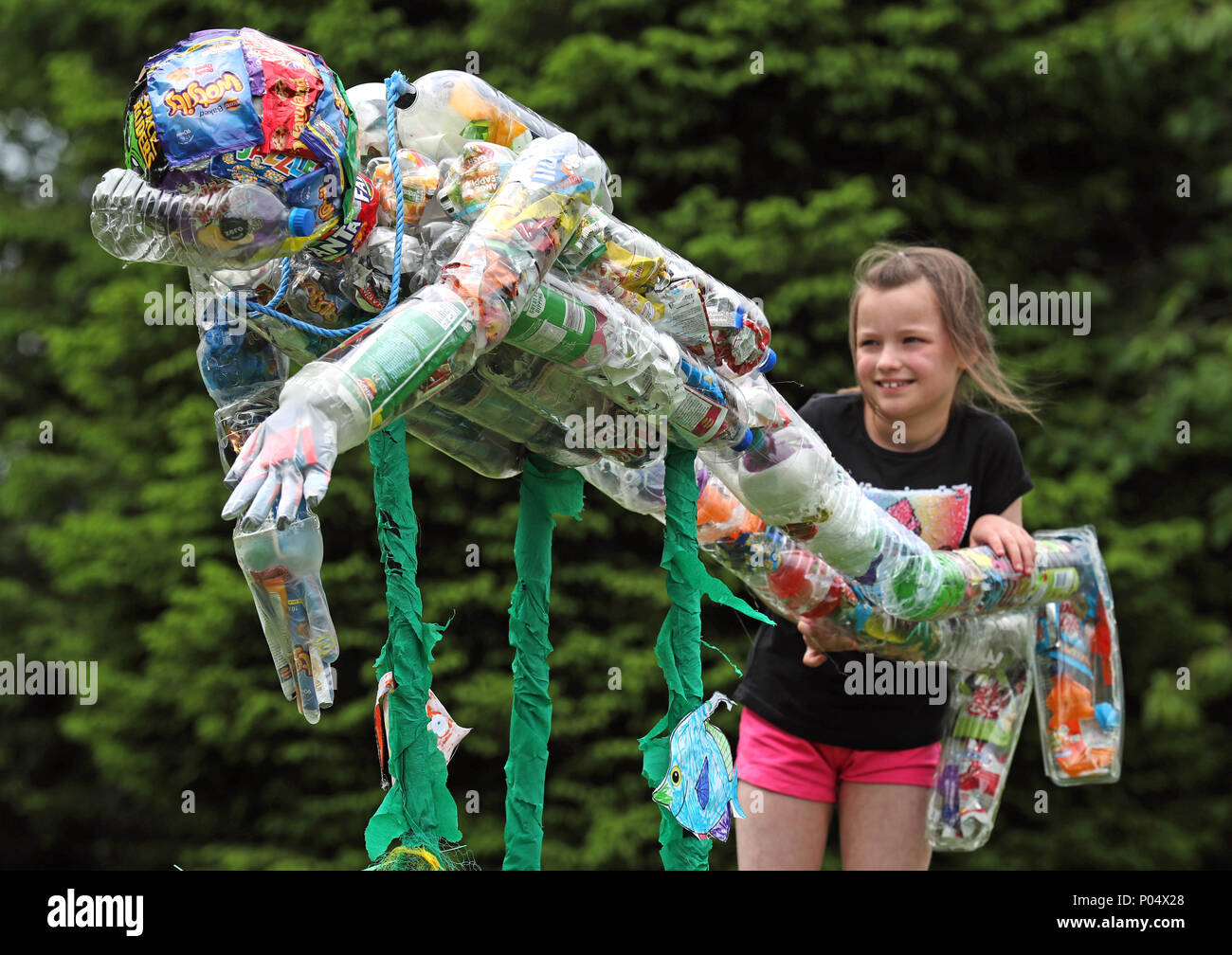 Amy Kidd, aged 7, from Firpark Primary School in North Lanarkshire ...