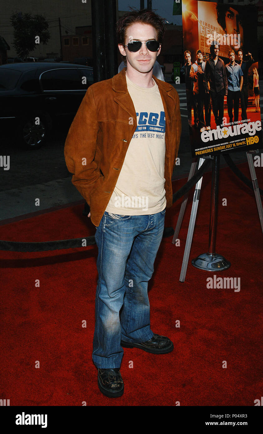 Seth Green arriving at the Entourage Premiere at the Avalon Club in Los ...