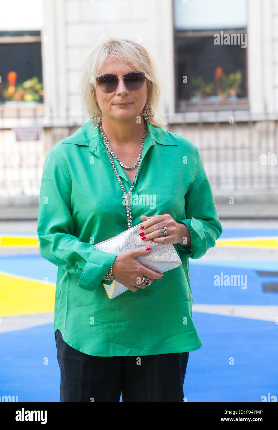 Actress, screenwriter and comedian, Jennifer Saunders, arrives for the ...