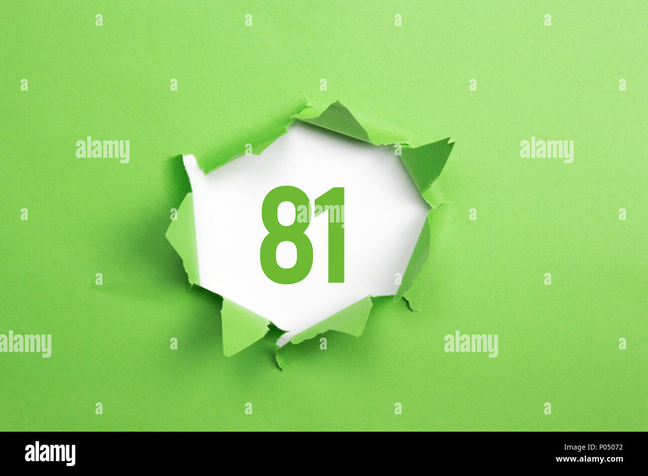 Green Number 137 on green paper background Stock Photo - Alamy
