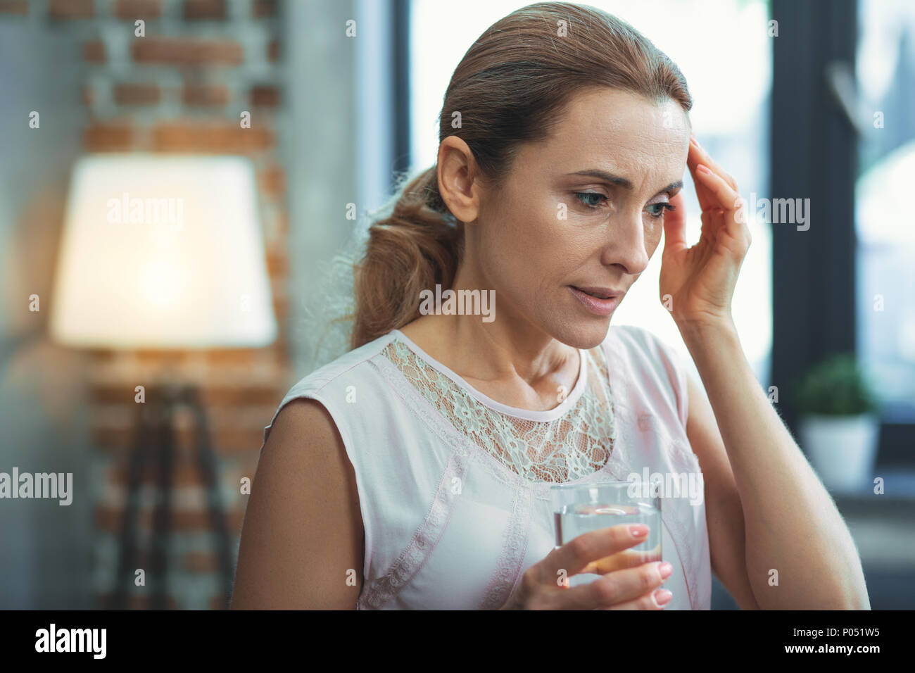 Exhaustion discomfort hi-res stock photography and images - Alamy