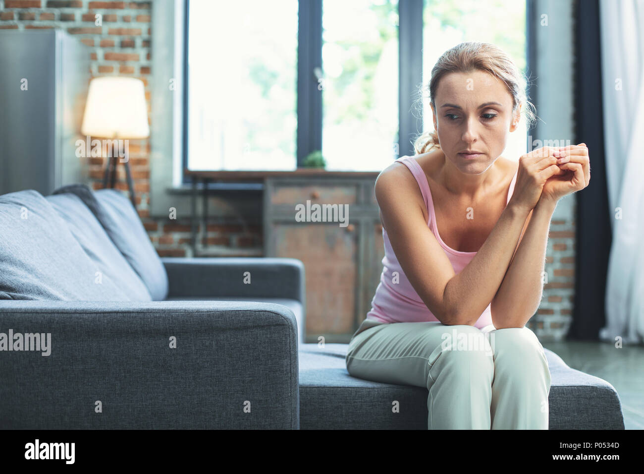 Woman missing husband hi-res stock photography and images - Alamy