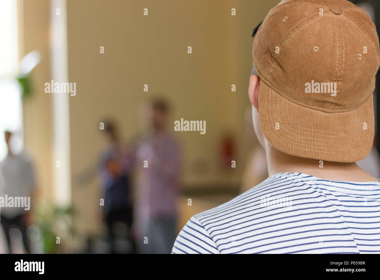 Student with cap Stock Photo - Alamy