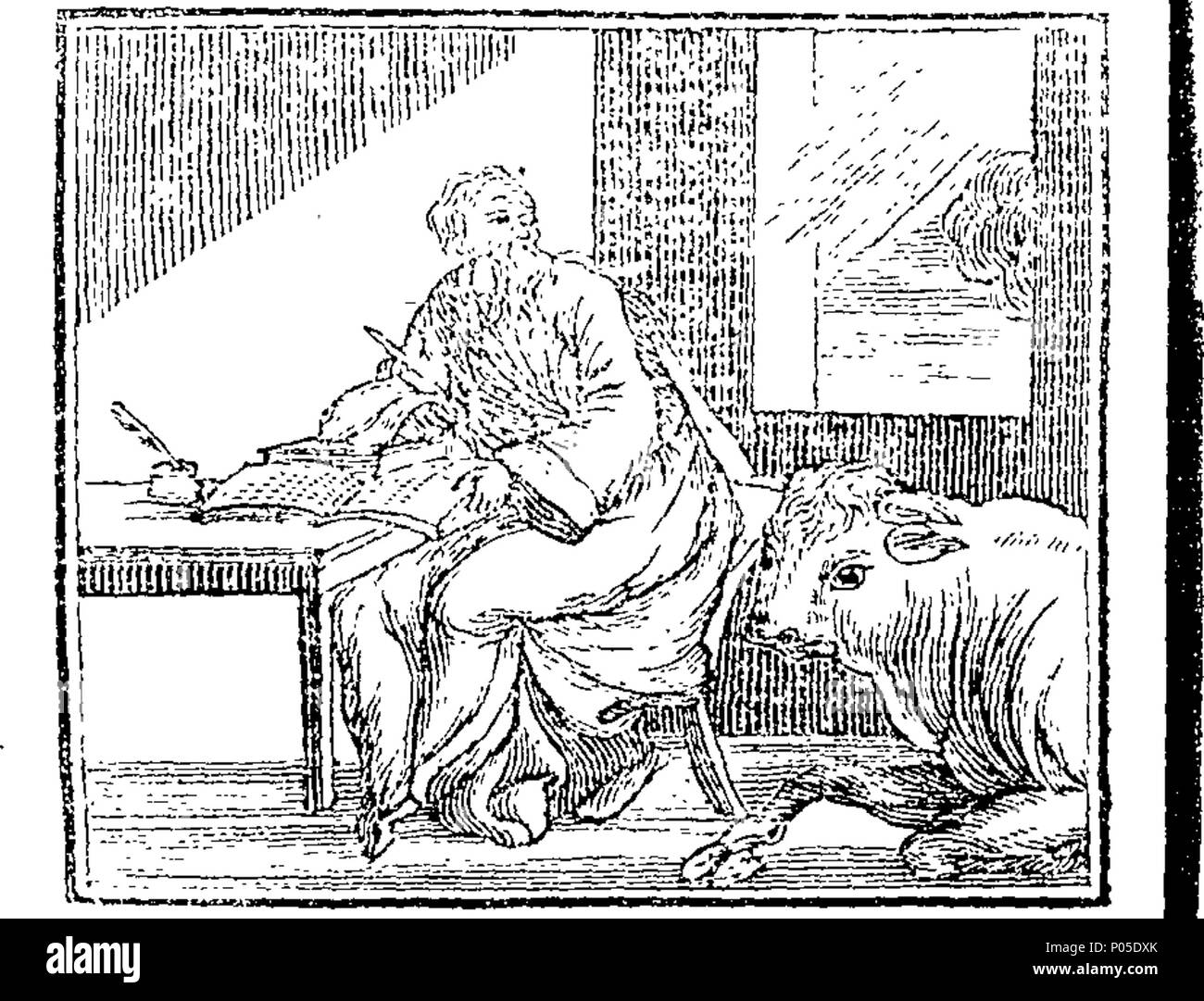 . English: Fleuron from book: A curious hieroglyphick Bible; or, select ...