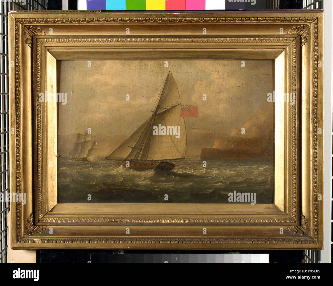 18th century french naval cutter hi-res stock photography and images ...