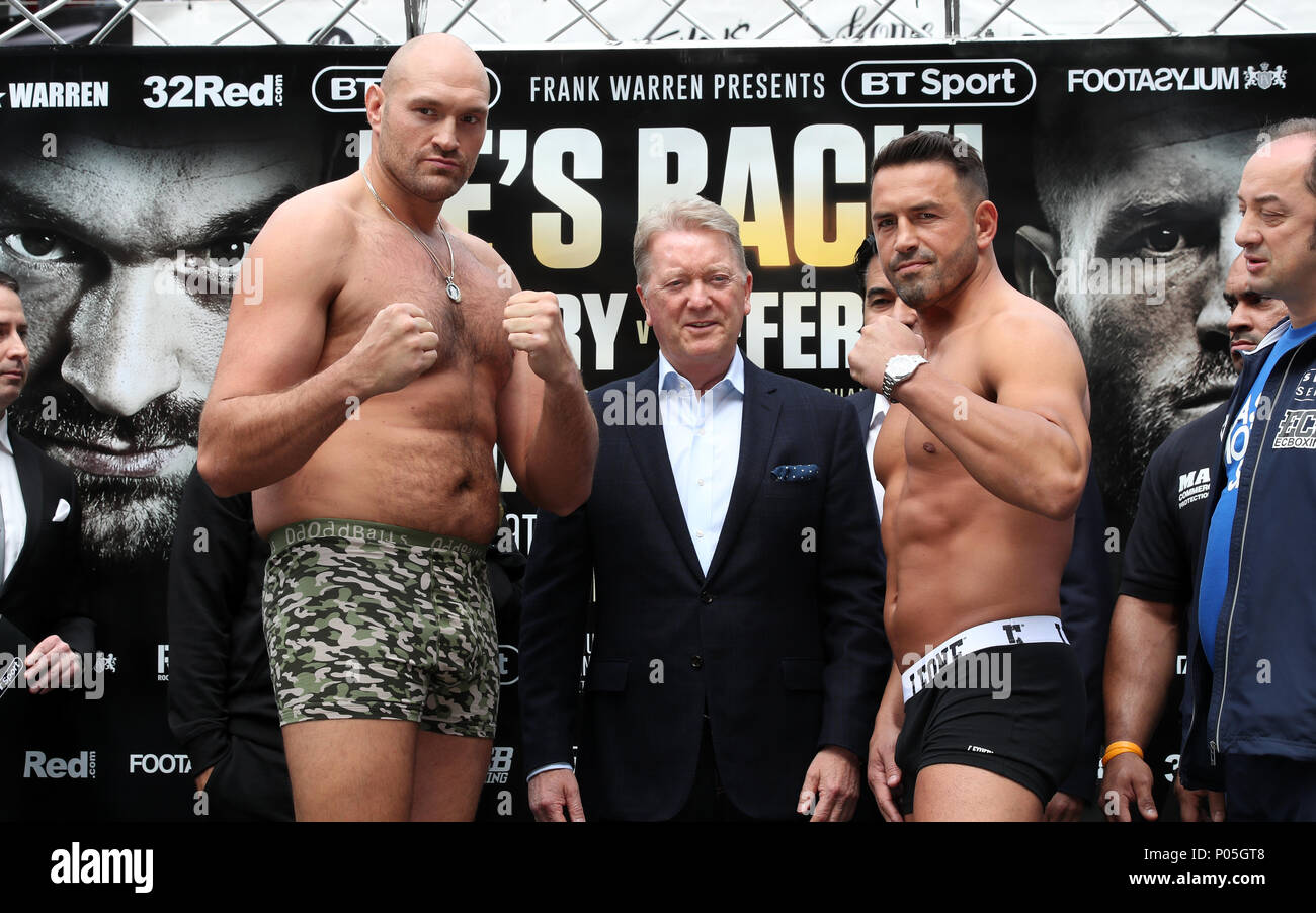 Tyson fury sefer seferi hi-res stock photography and images - Alamy