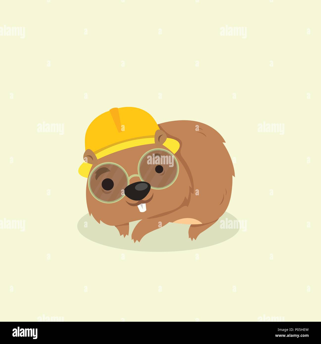 Cute happy smiling mole character Stock Vector Image & Art - Alamy