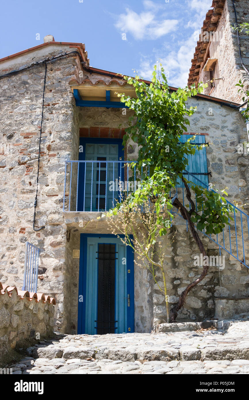 Little village of Eus, one of the most beautiful villages of France ...