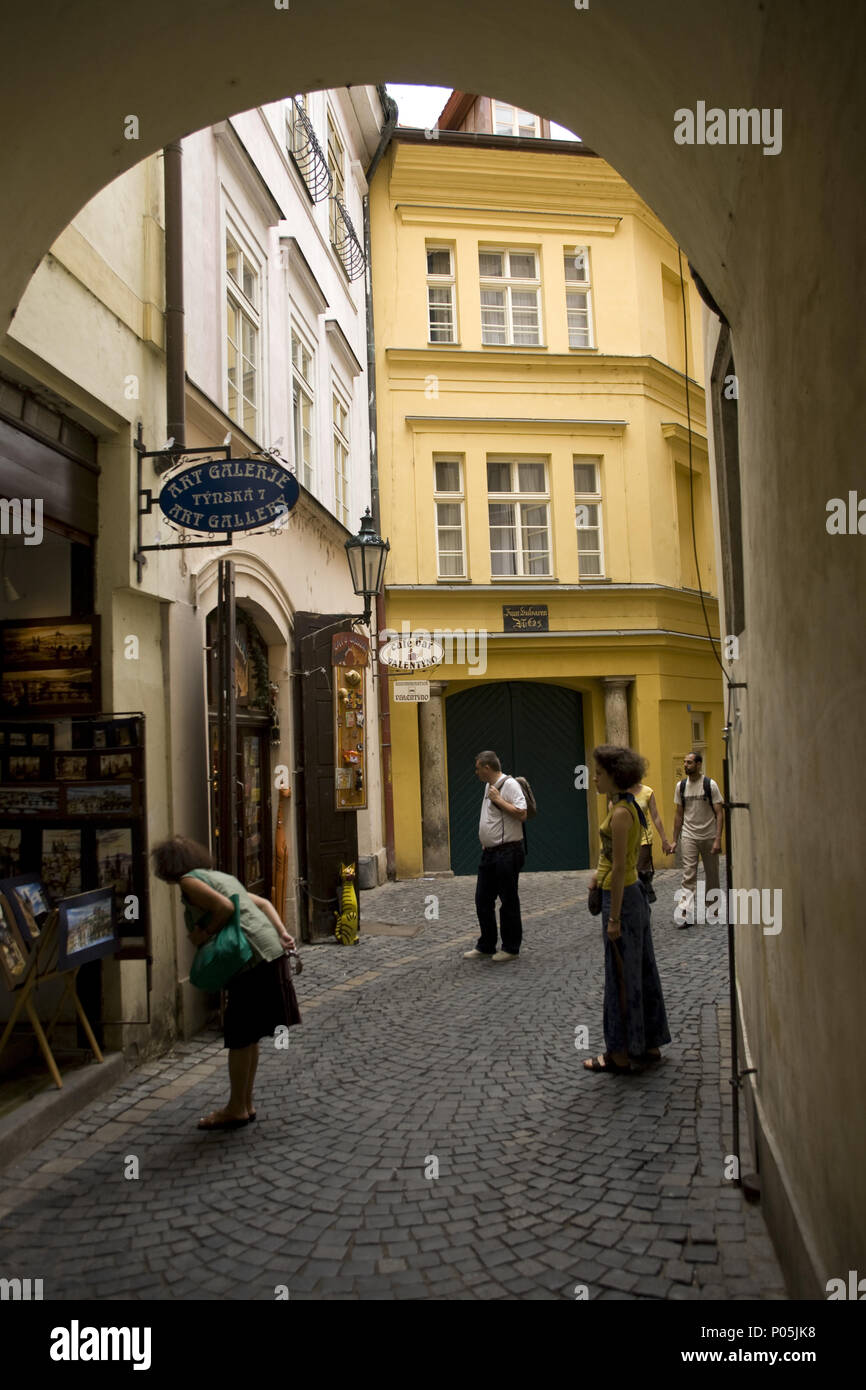 Czech streets hi-res stock photography and images - Alamy
