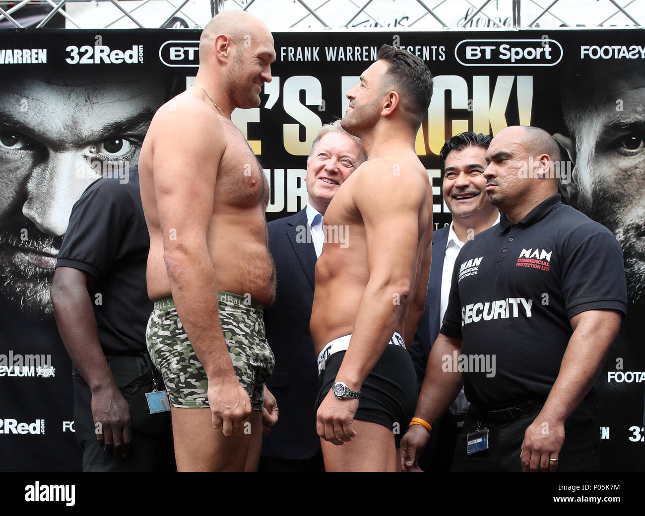 Tyson fury sefer seferi hi-res stock photography and images - Alamy