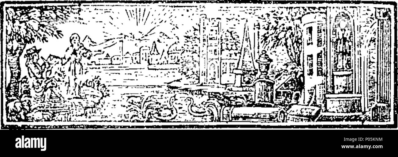 . English: Fleuron from book: A discourse concerning the resurrection ...