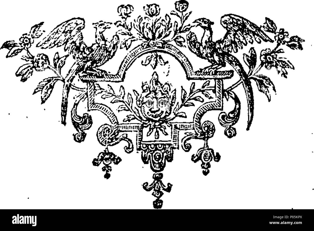 . English: Fleuron from book: A discourse concerning the resurrection ...