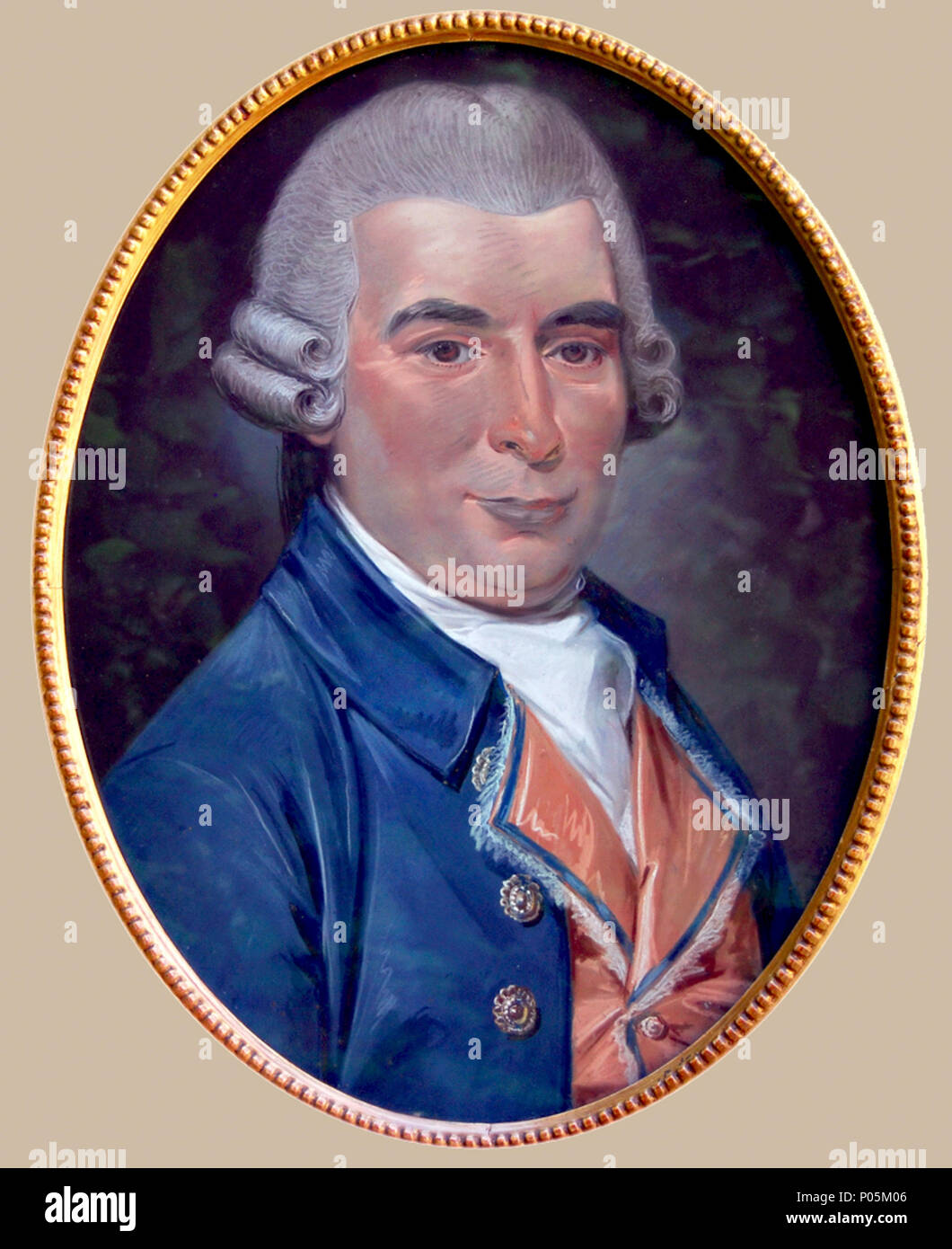 . English: William Hardy in 1785 aged 53, by Huquier (Cozens-Hardy ...