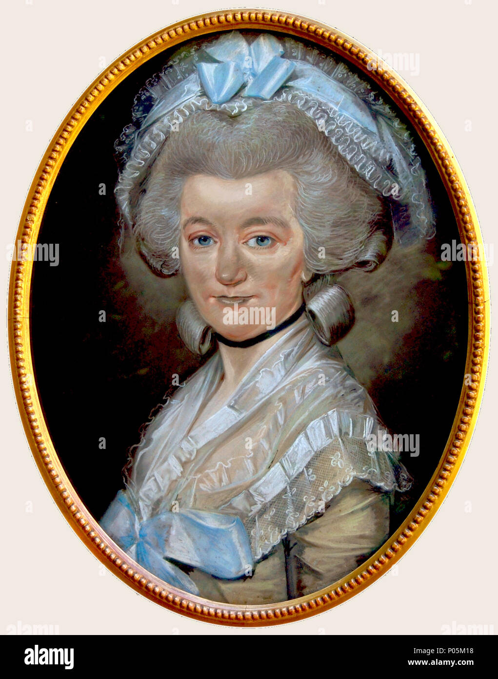 . English: Mary Hardy in 1785 aged 51, by Huquier (Cozens-Hardy ...
