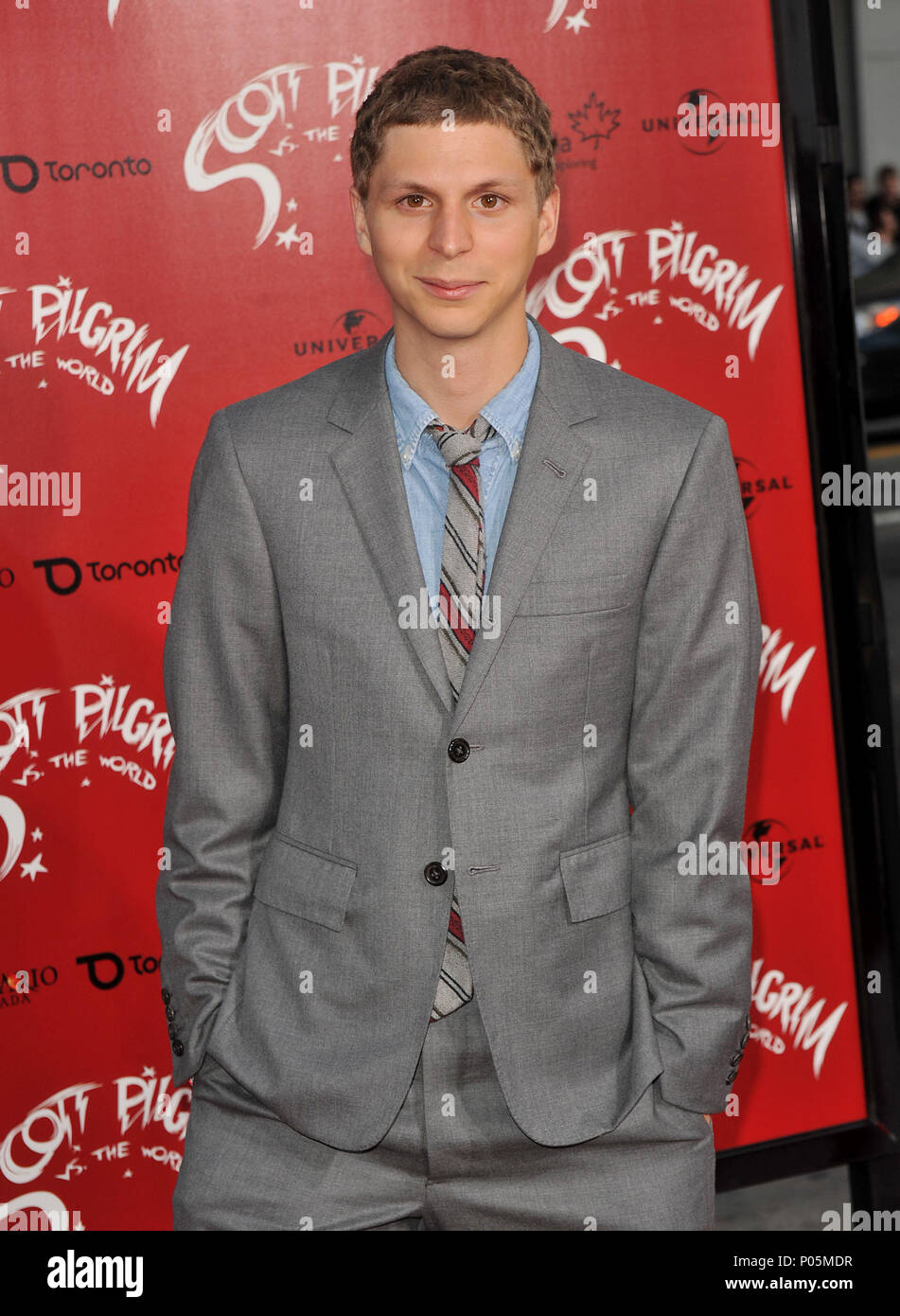 Michael Cera Scott Pilgrim vs The World Premiere at the Chinese Theatre ...
