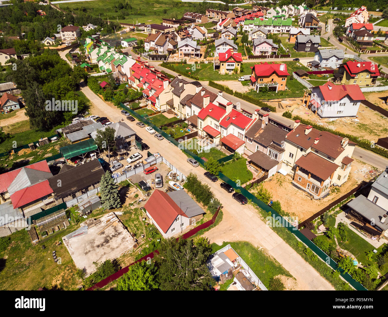 Moscow village hi-res stock photography and images - Alamy