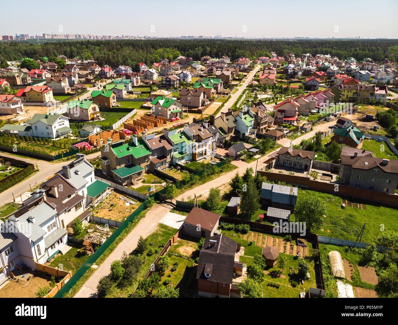 Moscow village hi-res stock photography and images - Alamy