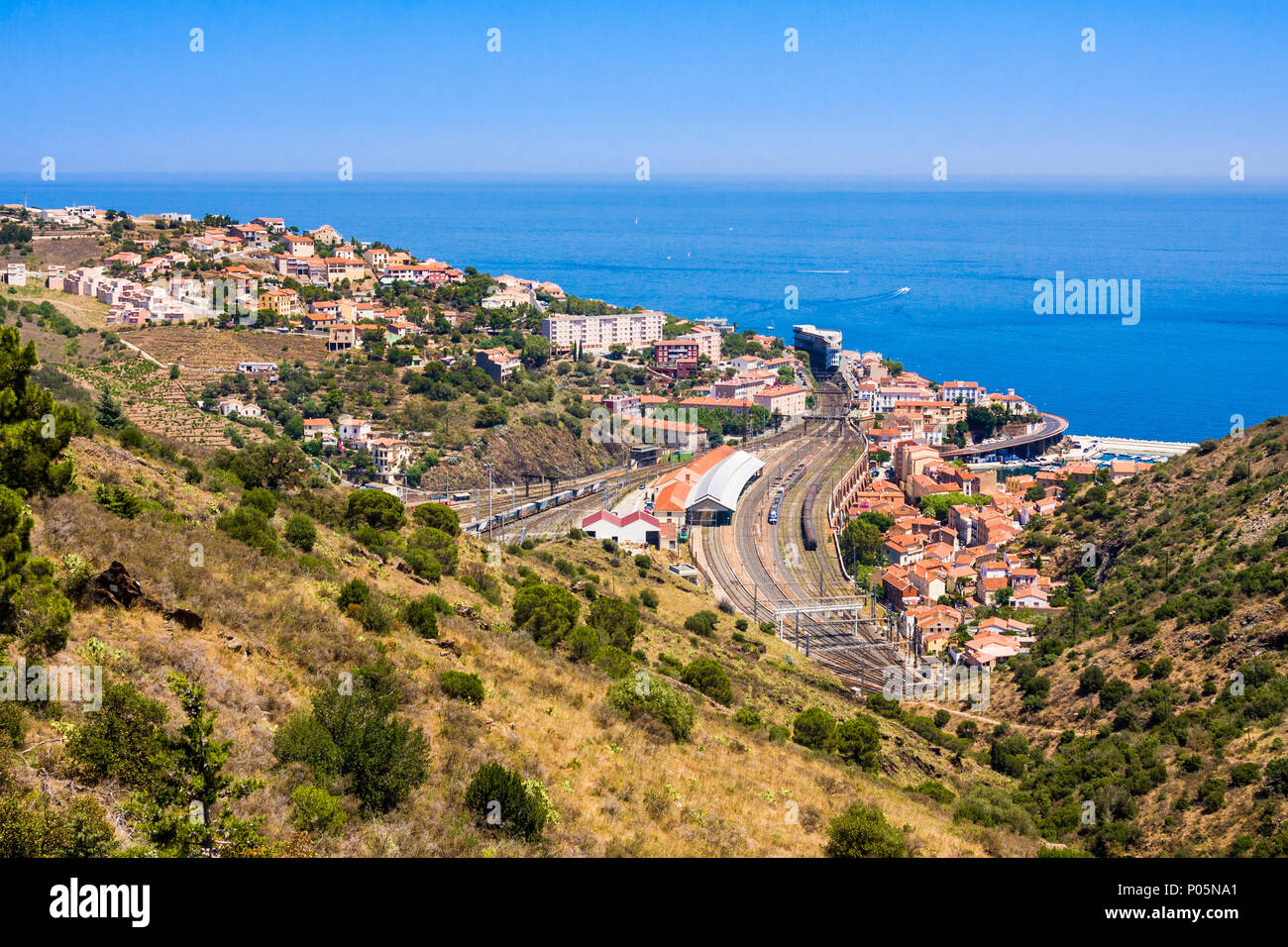 Cerbere, france hi-res stock photography and images - Alamy