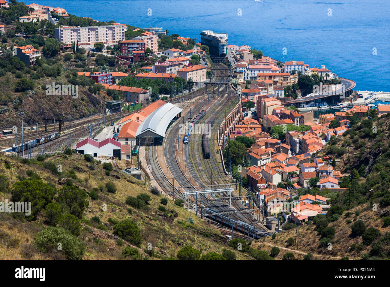 Cerbere, france hi-res stock photography and images - Alamy