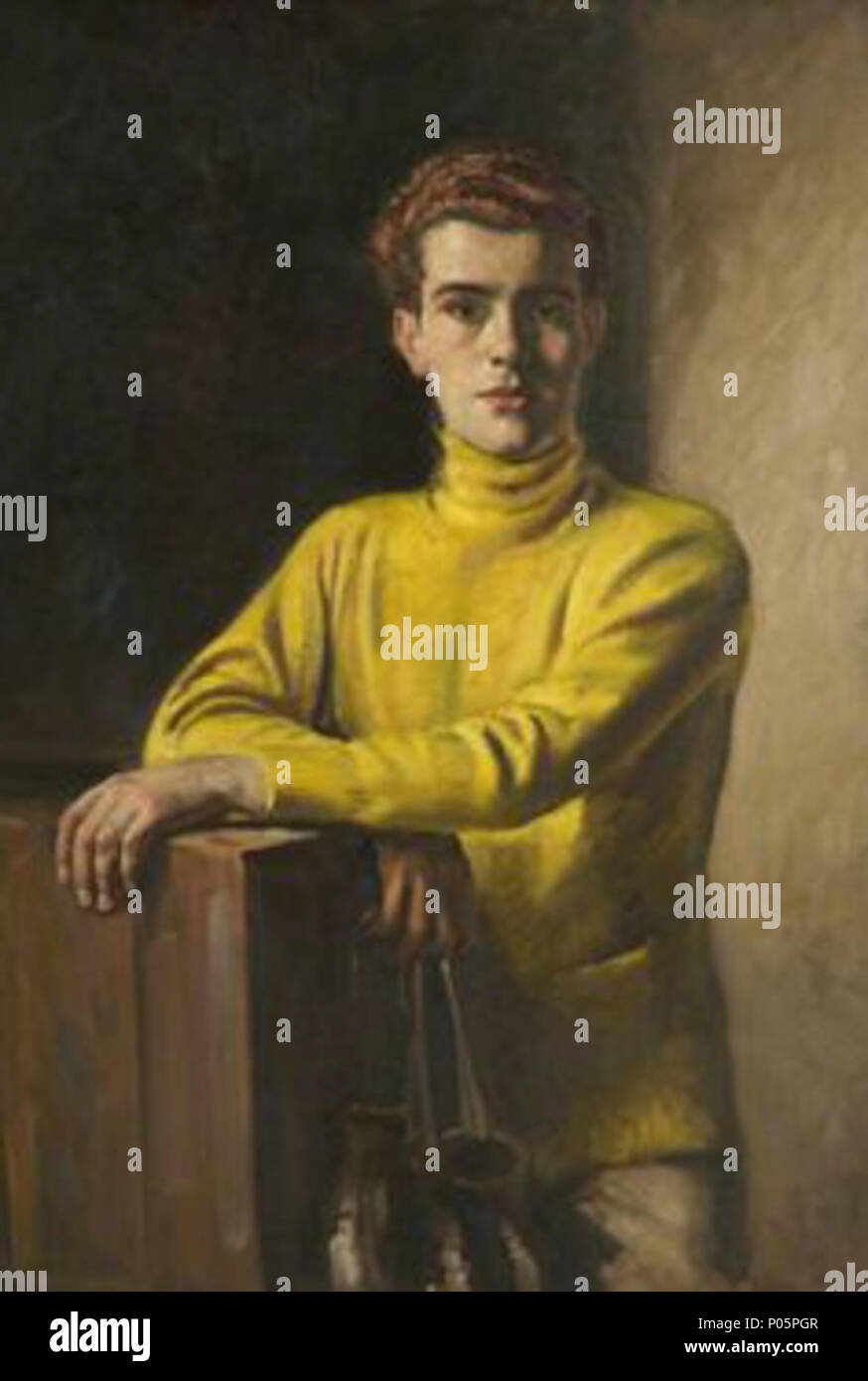 . Français : William Bruce Ellis Ranken ( 1881-1941 ), Portrait d'un ...