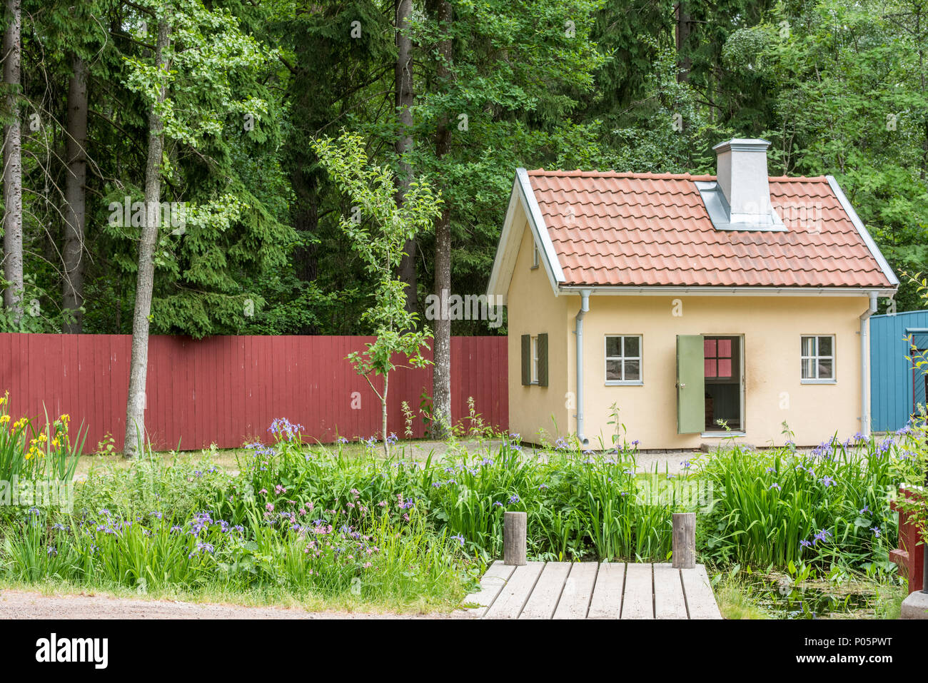 Astrid Lindgrens world in Vimmerby. This is a popular theme park in ...