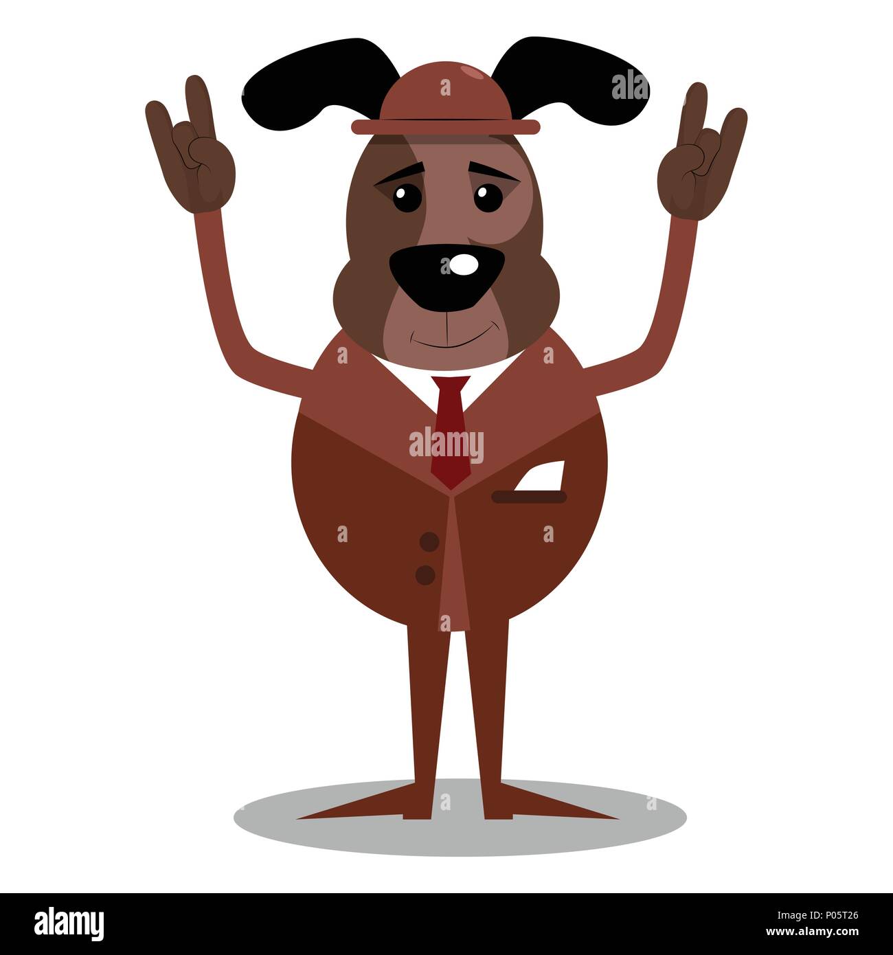 Cartoon hund hi-res stock photography and images - Alamy