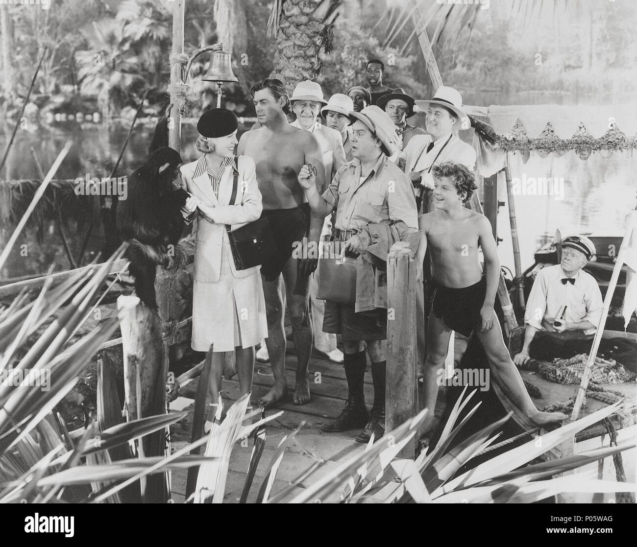 Tarzan and the amazons 1945 johnny weissmuller hi-res stock photography ...