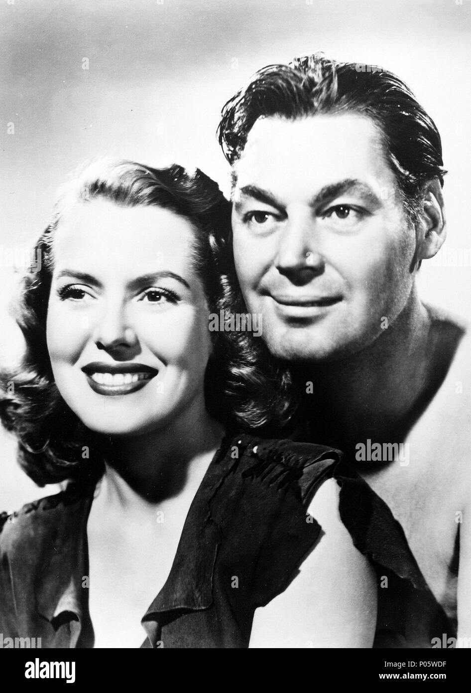 Original Film Title: TARZAN AND THE MERMAIDS. English Title: TARZAN AND ...