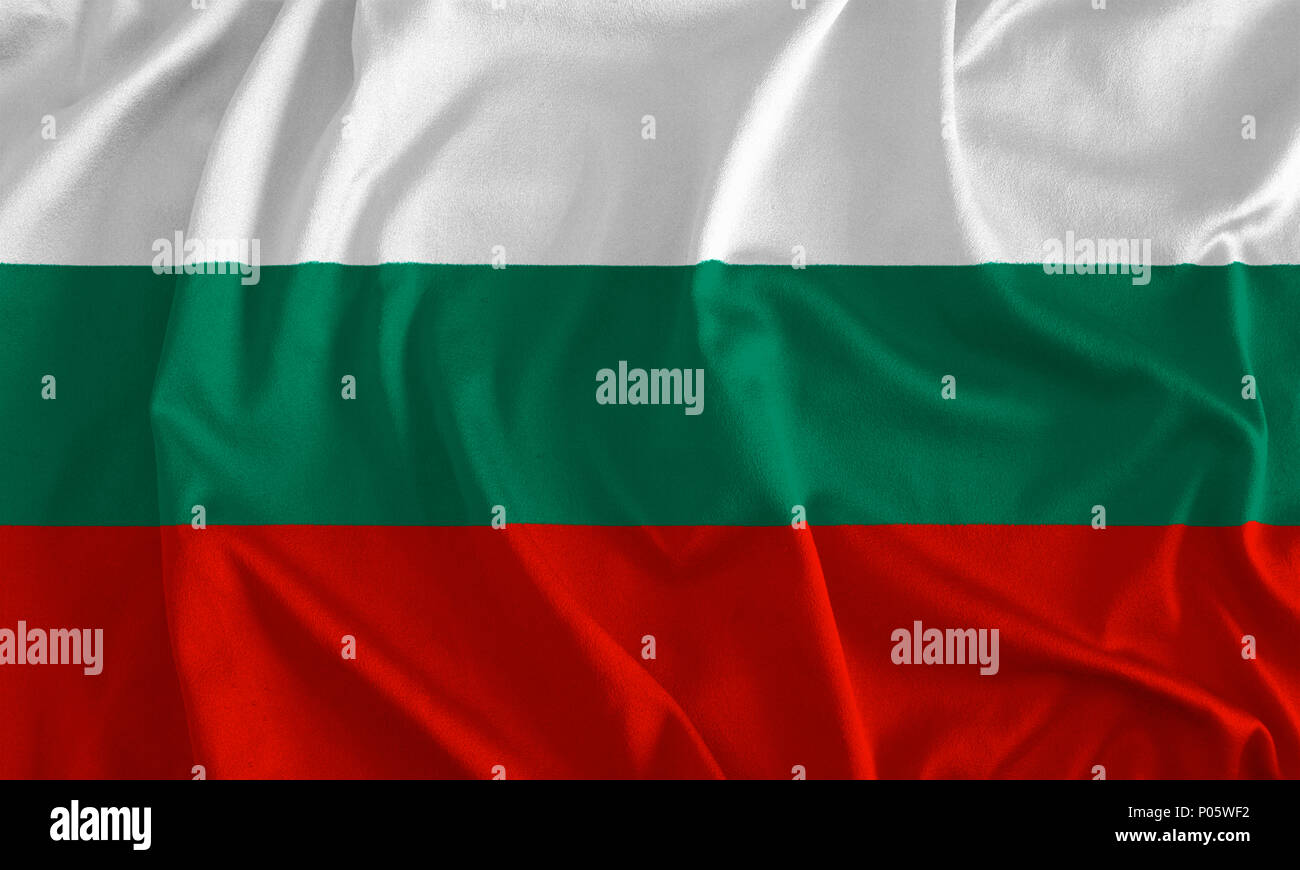 Flag of Bulgaria Background Stock Photo - Alamy