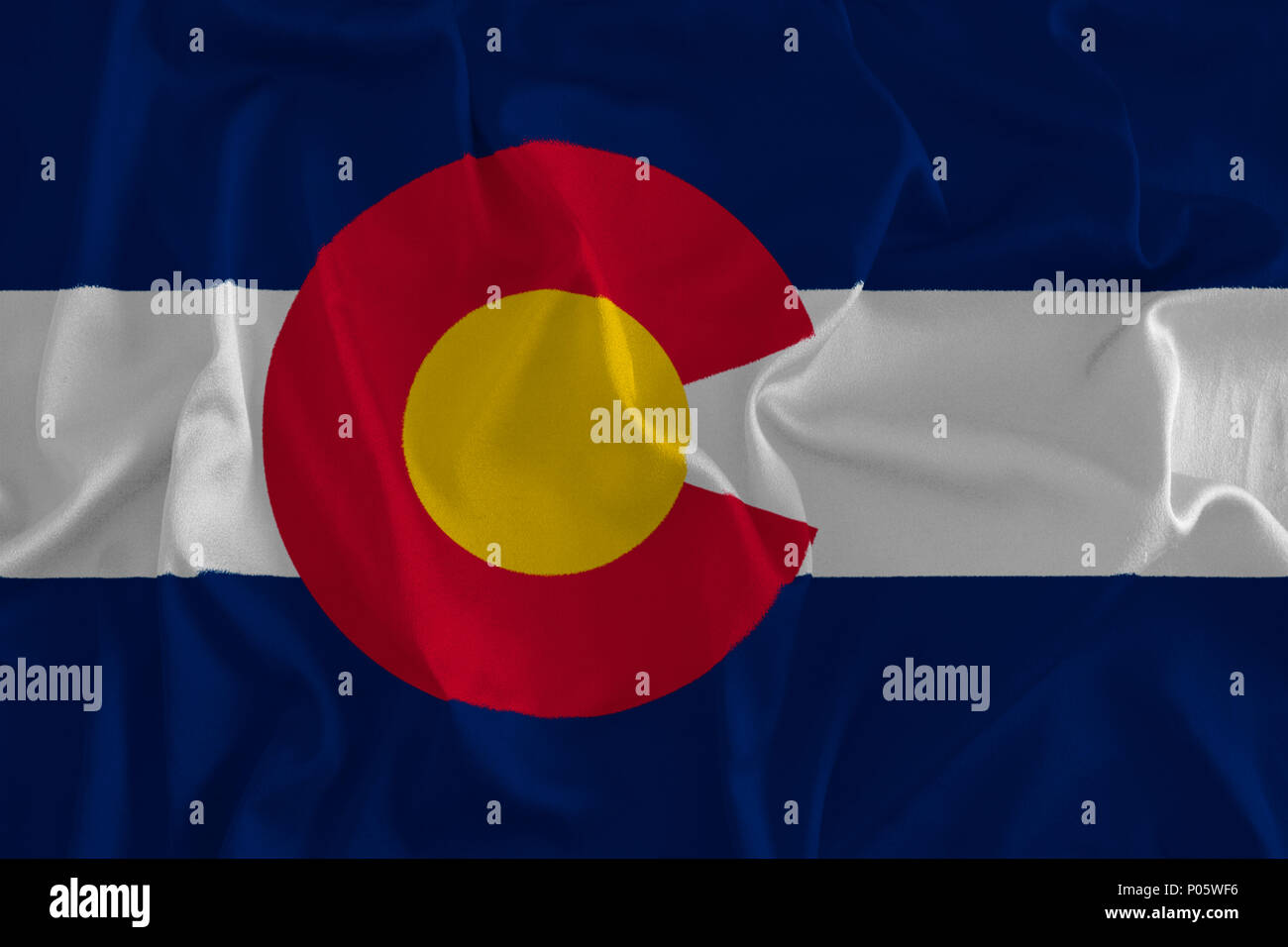 Flag of Colorado Background, The Centennial State Stock Photo - Alamy