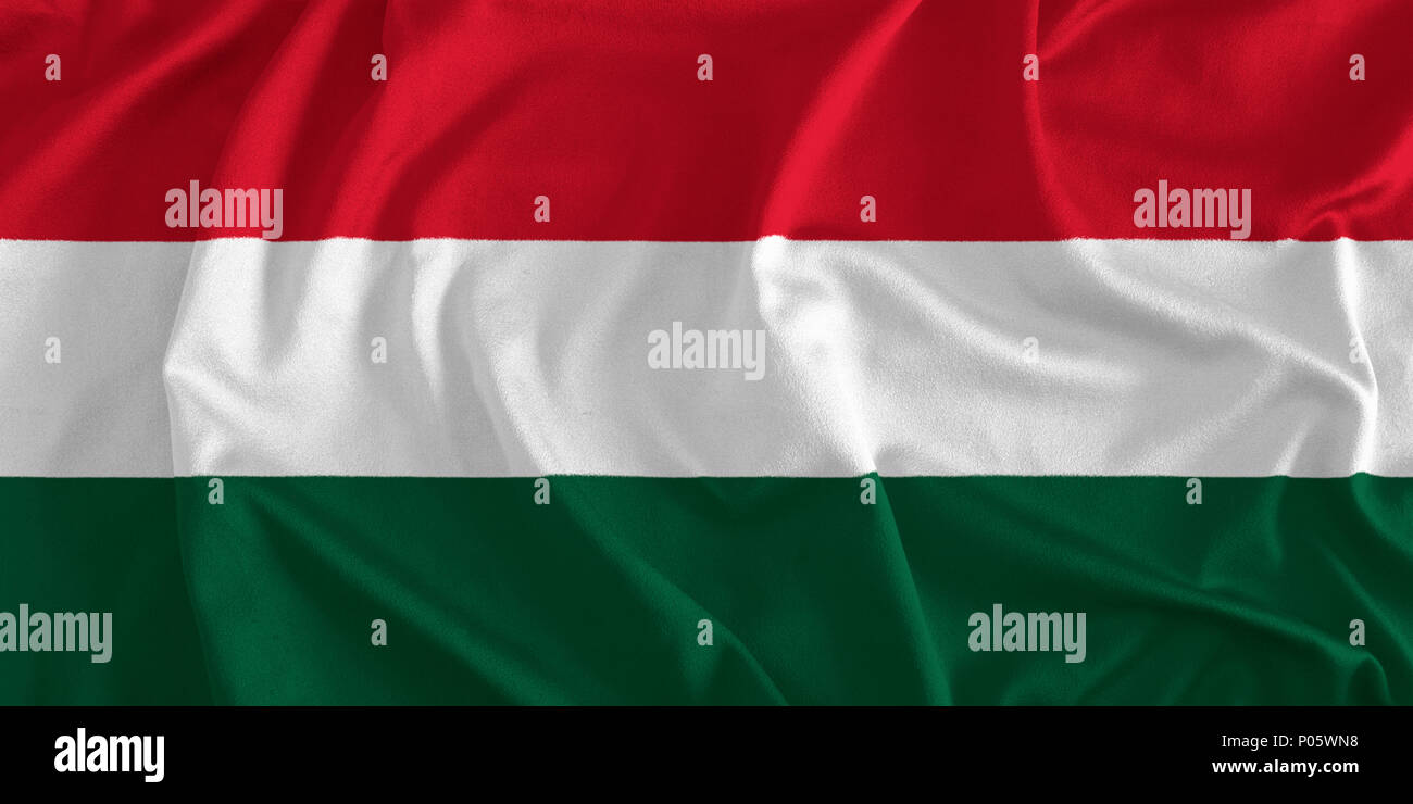 Flag of Hungary Background Stock Photo - Alamy