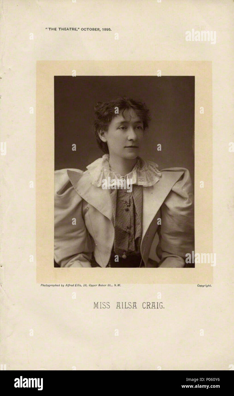 . English: Alfred Ellis (active 1884-1899)/NPG x6993. Edith Ailsa ...
