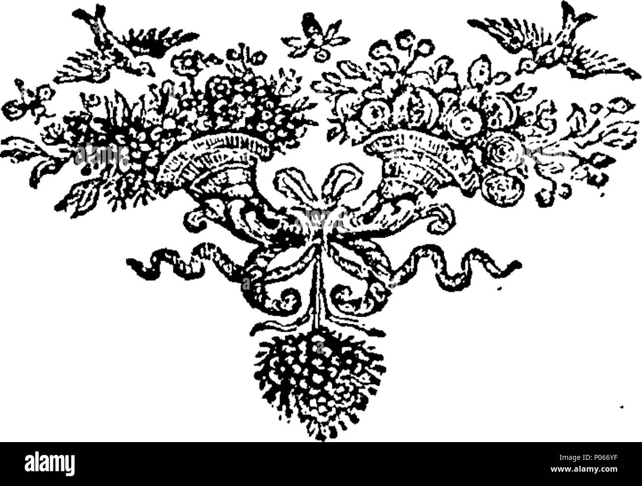 . English: Fleuron from book: A dissertation concerning the evil nature ...