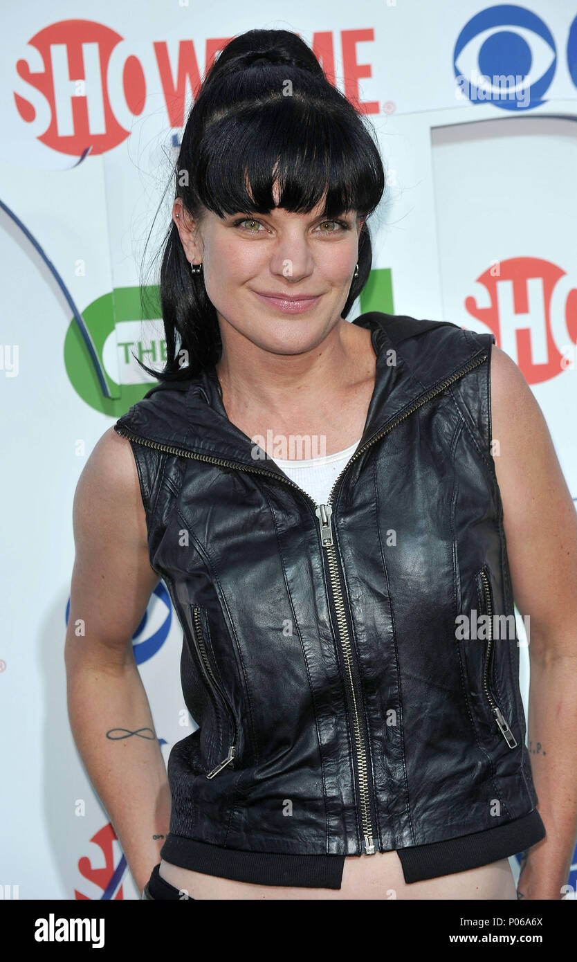 Pauley Perrette CBS-CW-Showtime tca party at the Beverly Hiton Hotel in ...
