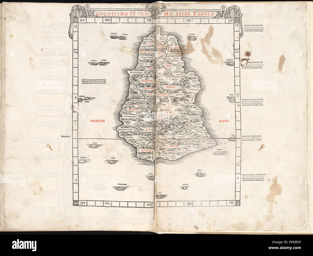 12th asian map hi-res stock photography and images - Alamy