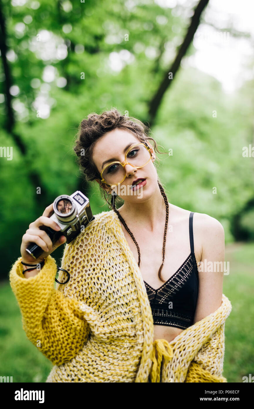 Beautiful cinema portrait hi-res stock photography and images - Alamy