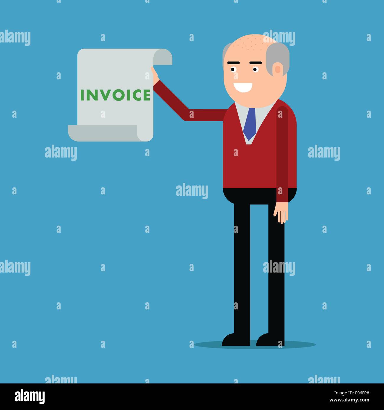 Corporate invoice Stock Vector Images - Alamy