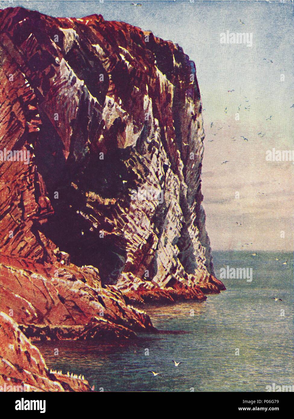 'Bass Rock', 1910. Artist: Harold Sutton Palmer Stock Photo - Alamy