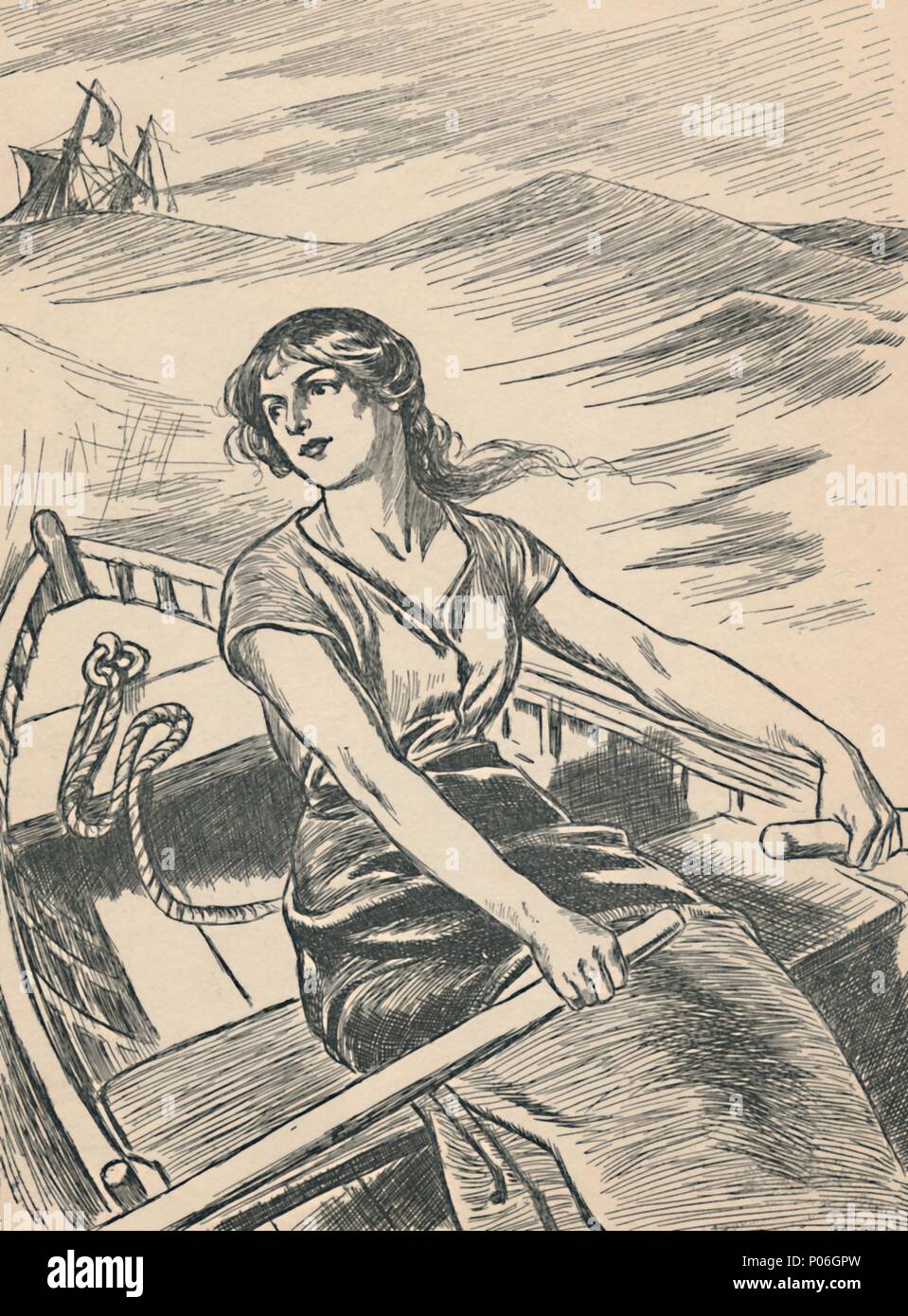 Grace darling rowing boat hi-res stock photography and images - Alamy